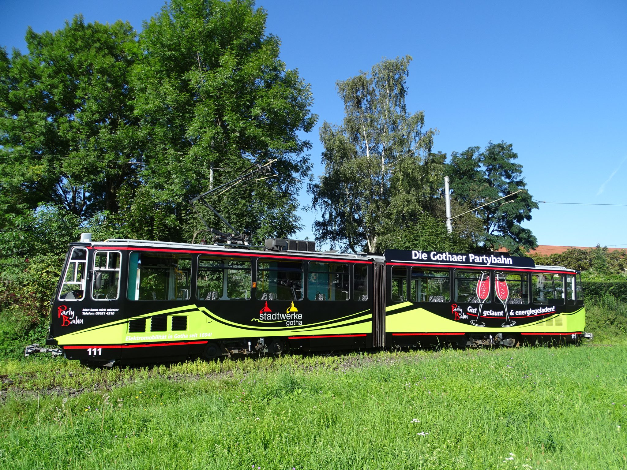Ride on the party train - Der Lindenhof Gotha